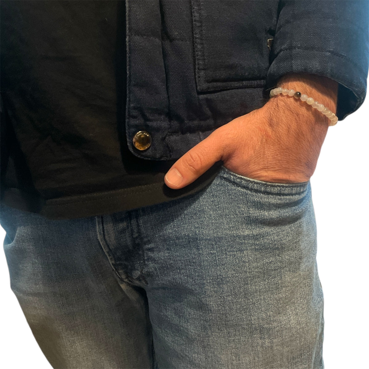 WHITE AGATHA BRACELET – Rock and Jewel