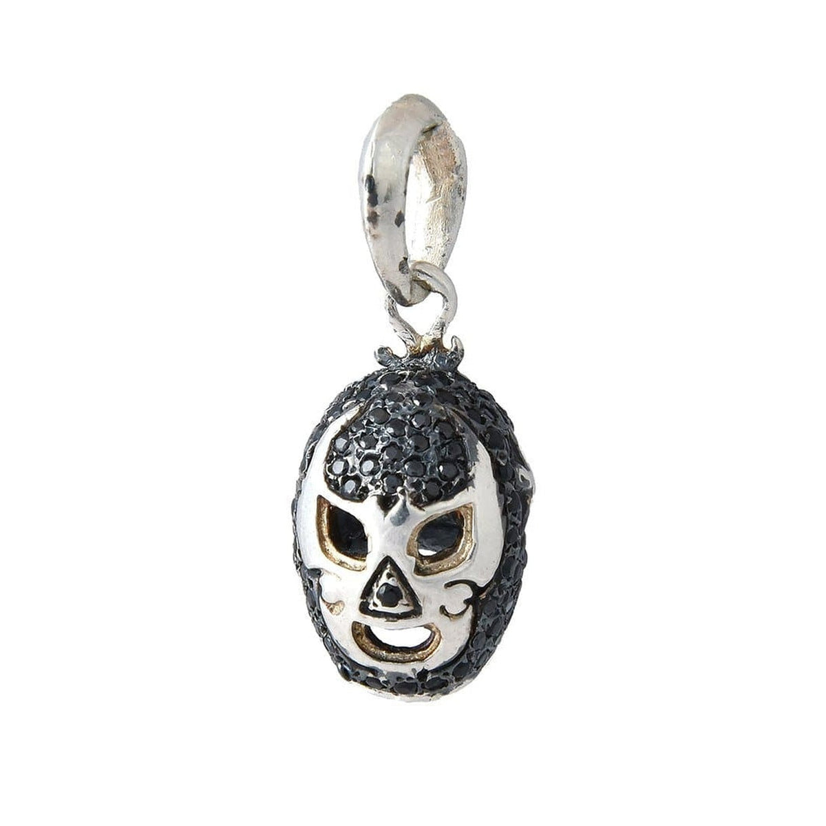 LUCHA LIBRE RUDO MASK (CON ZIRCONIA NEGRA) – Rock and Jewel